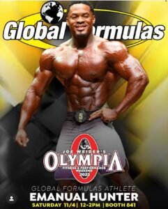 Emmanuel Hunter Bodybuilder, Age, Height, Weight, Bio, Olympia