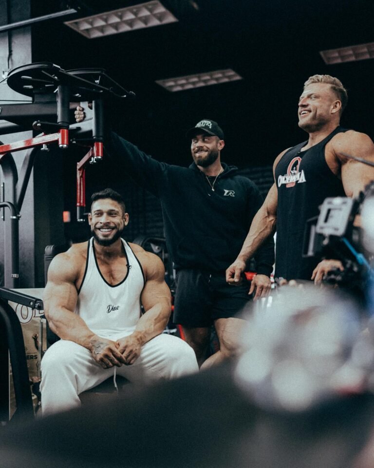 Classic Physique Chest Training With C Bum, Ramon Dino, Urs Kalecinski ...