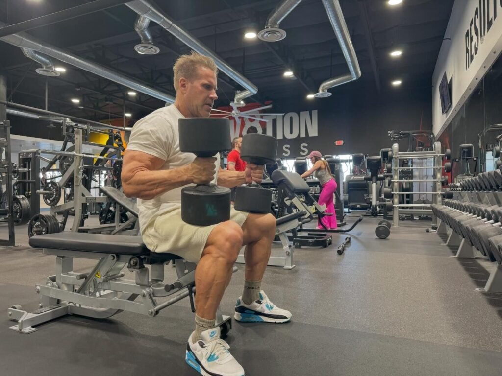 Jay Cutler Shares Latest Chest Workout (September 2025) - Tikkay Khan