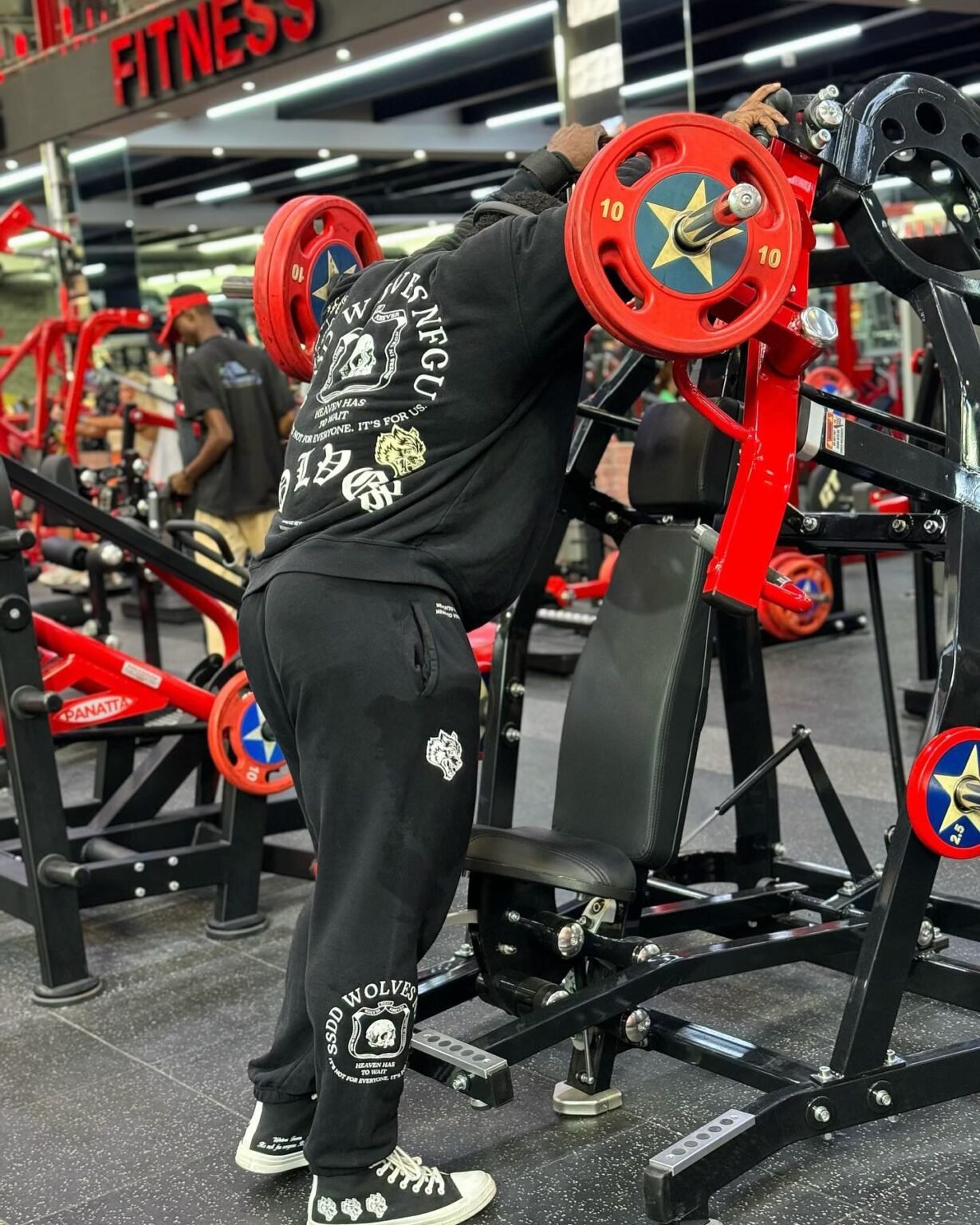 Andrew Jacked One-Arm Row Iconic 330-Pound Dumbbell for Reps – Tikkay Khan