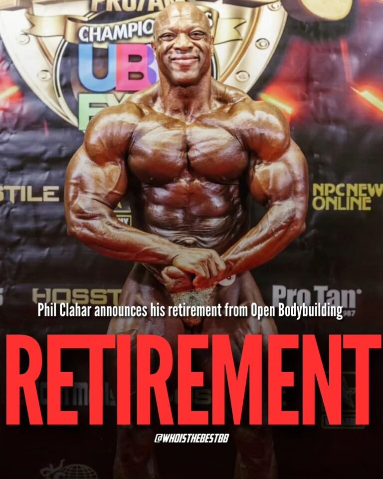 Phil Clahar Announces Retirement from Competitive Bodybuilding - Tikkay ...