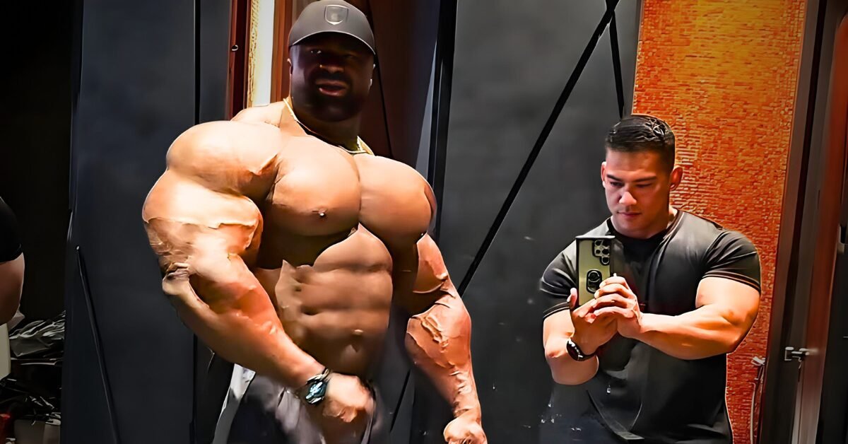 Samson Dauda is Looking Giant for Olympia 2024 - Tikkay Khan