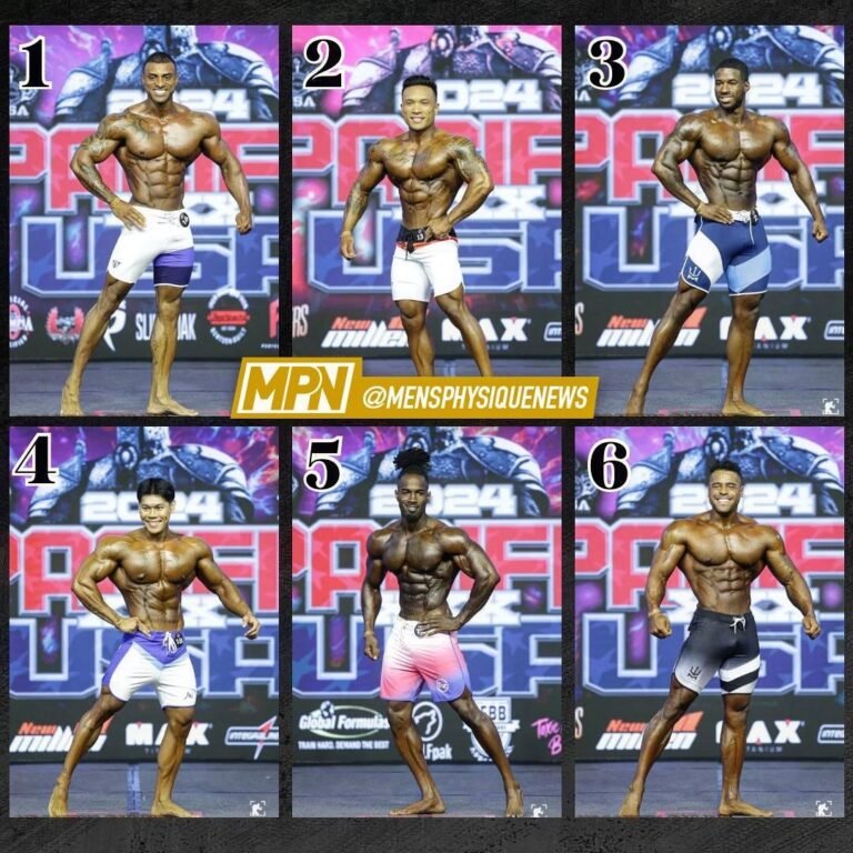 2024 Pacific USA Pro Men’s Physique Results - Tikkay Khan